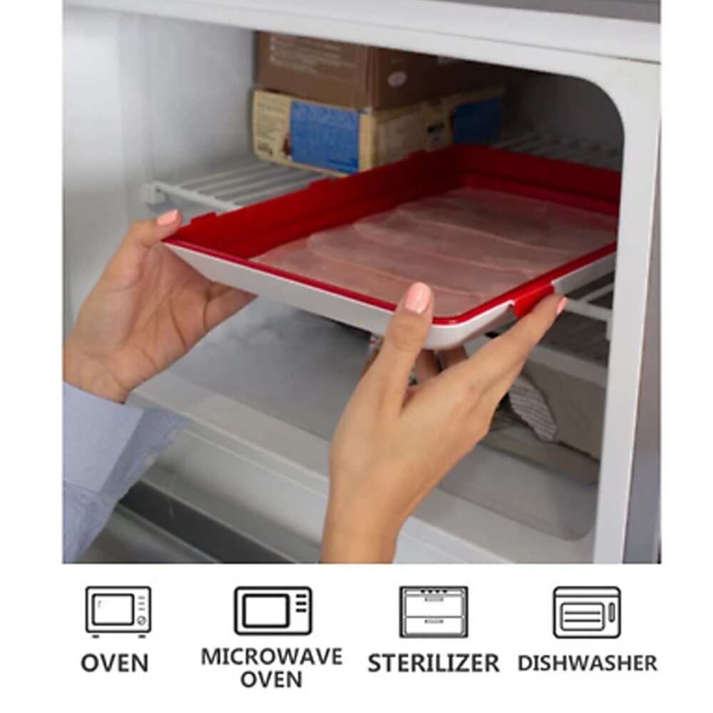 Food Preservation Tray Stackable Food Fresh Tray M... – Grandado