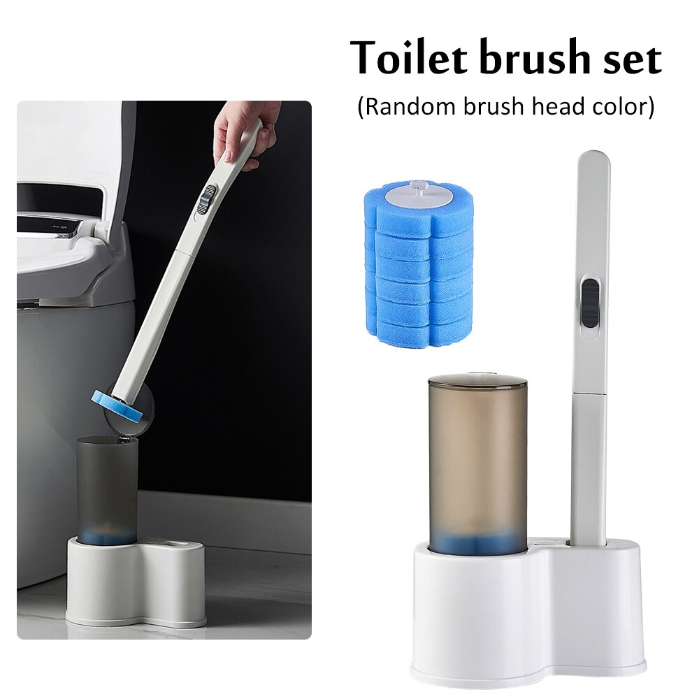 Wc-Borstel Met Vervangbare Borstelkop Eenmalige Ve... – Grandado