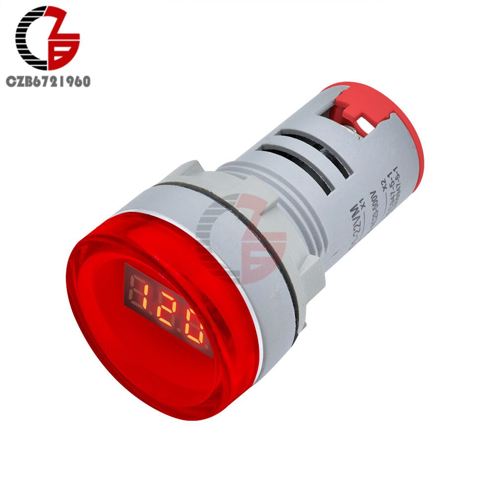 Mini Ac 60-500V Digitale Led Voltmeter Voltage Met... – Vicedeal