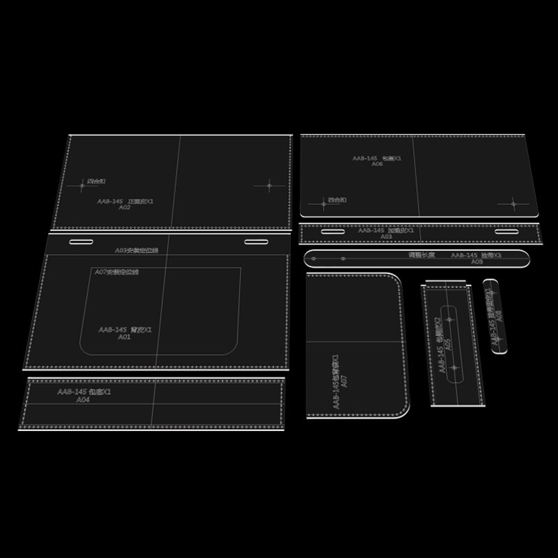 Diy leather bag drawings handmade leather goods ac... – Grandado