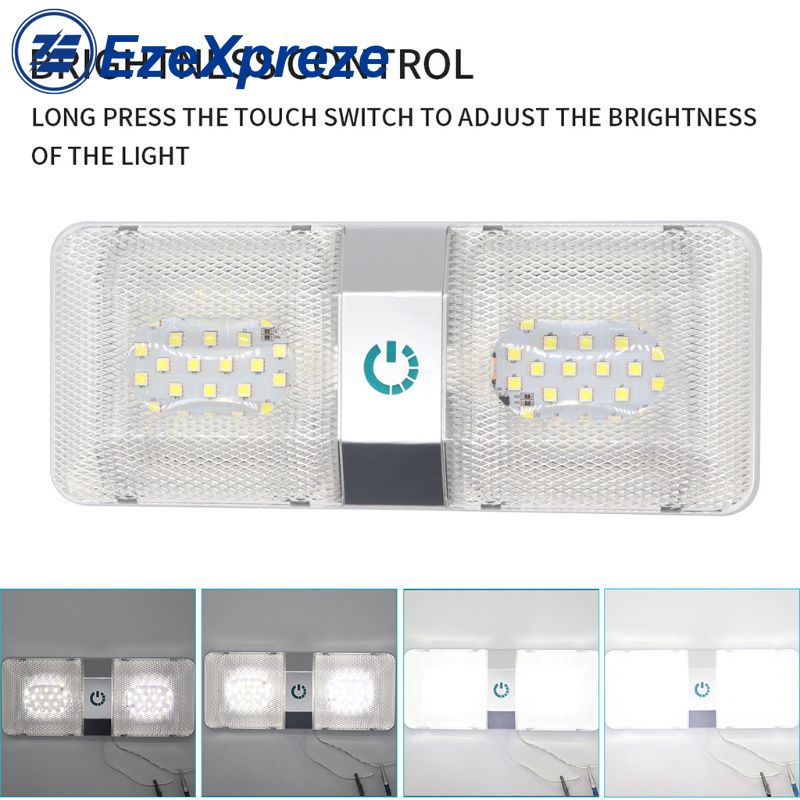 12V Led Auto Rv Plafond Dak Side Dome Dubbele Inte... – Grandado