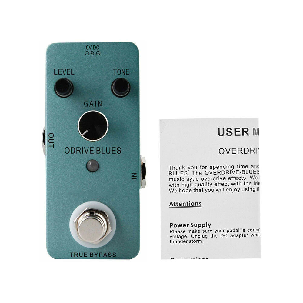 Guitar Effect Pedal Odriver Blues Music Style Over... – Grandado