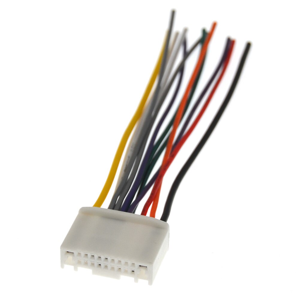 Dual Car Audio Wiring Harness Stereo 12 Pin Wire C... – Grandado