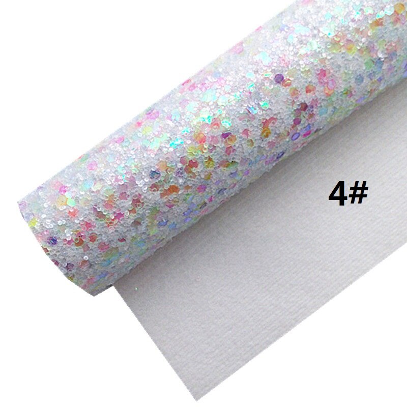 Pastel Colors Pink Sequins Chunky Glitter Vinyl Fa... – Vicedeal