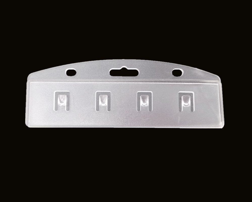 XRHYY Pack Of 5 Horizontal Half Card Badge Holder ... – Vicedeal