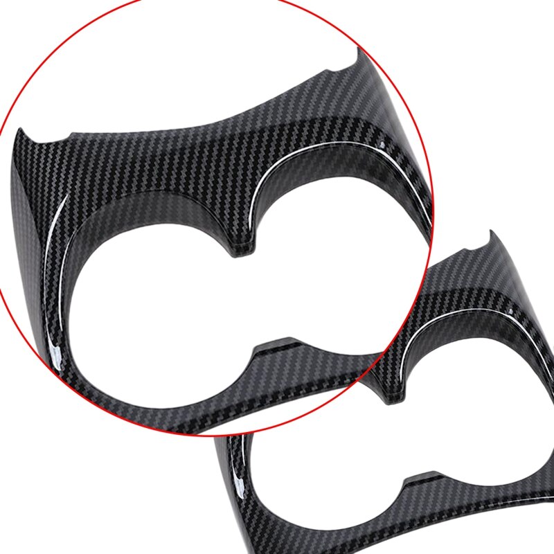 Carbon Fiber Console Central Front Water Cup Holde... – Vicedeal