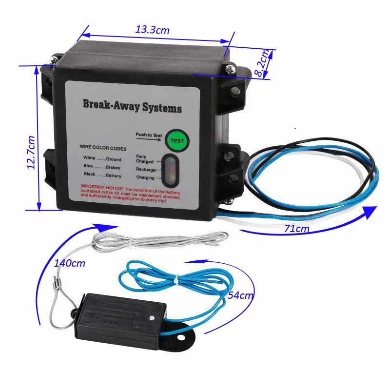 Break Away System LED Battery Meter For Trailer Ca... – Grandado