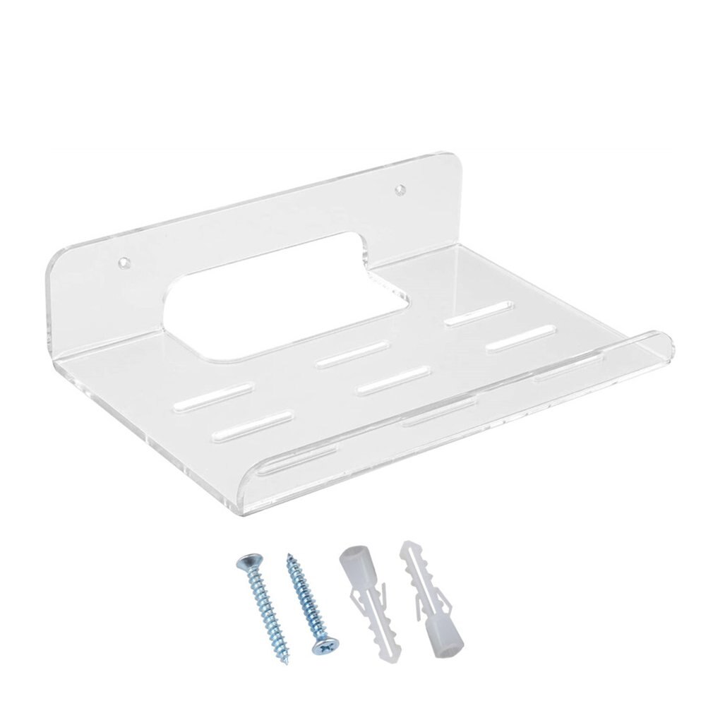 WiFi Router Rack Wand Montiert Robust Klar Halteru... – Grandado