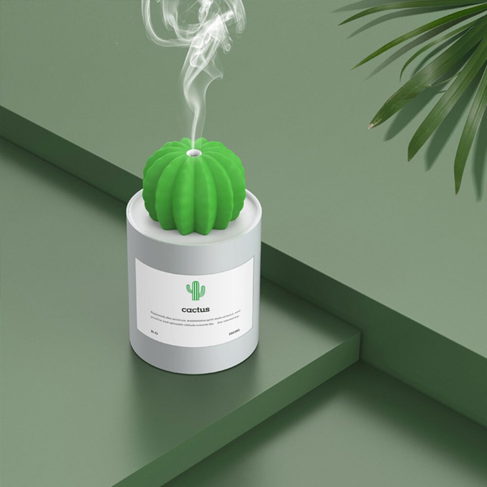 USB Cactus Luchtbevochtiger Ultrasone Luchtbevocht... – Grandado