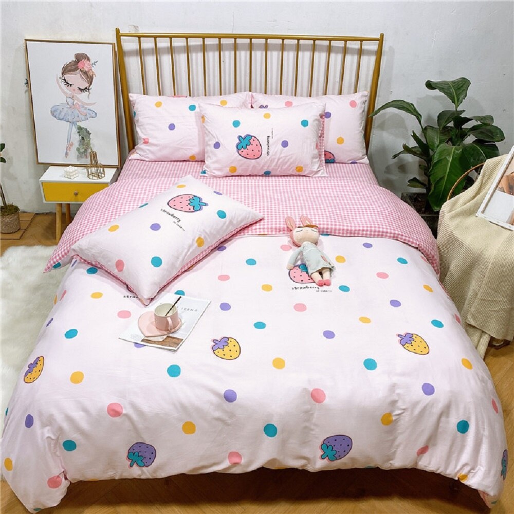 Living room quilt cover single made of washable co... – Grandado