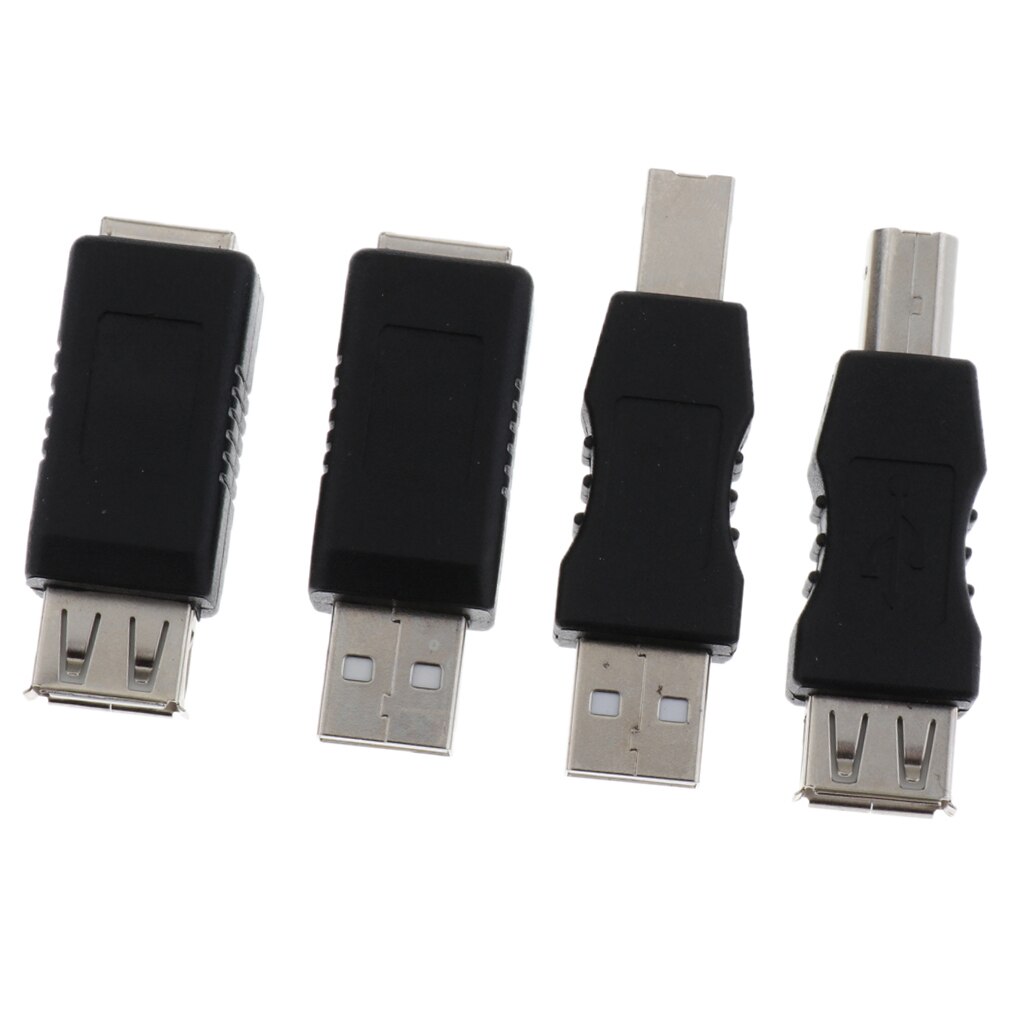 4 In 1 Usb 20 Type A To Type B Connector Printer Vicedeal 0480