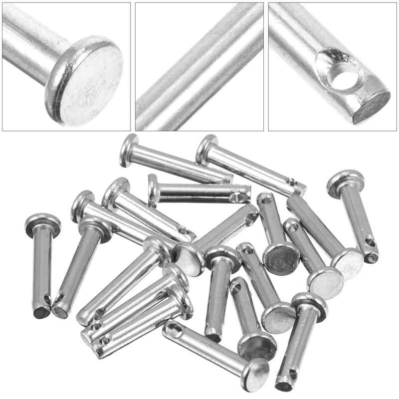 20pcs Stainless Steel Flat Head Pin Door Bolts Stu... – Grandado