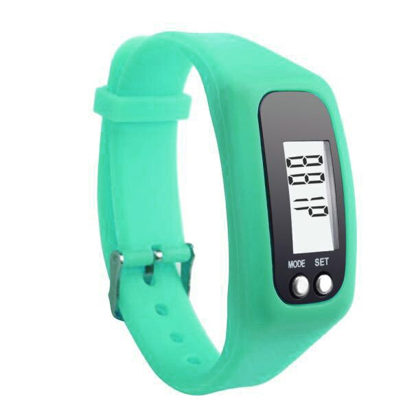 battery Multifunction 6 Colors Digital LCD Pedomet... – Grandado