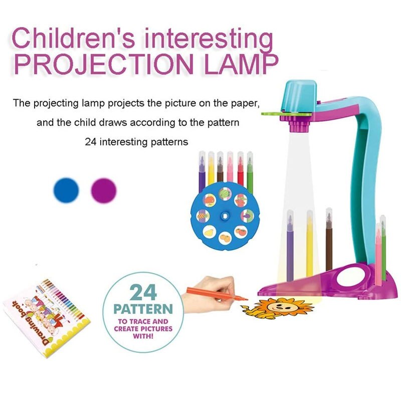 Painting Projection Educational Toys Child Smart P... – Grandado