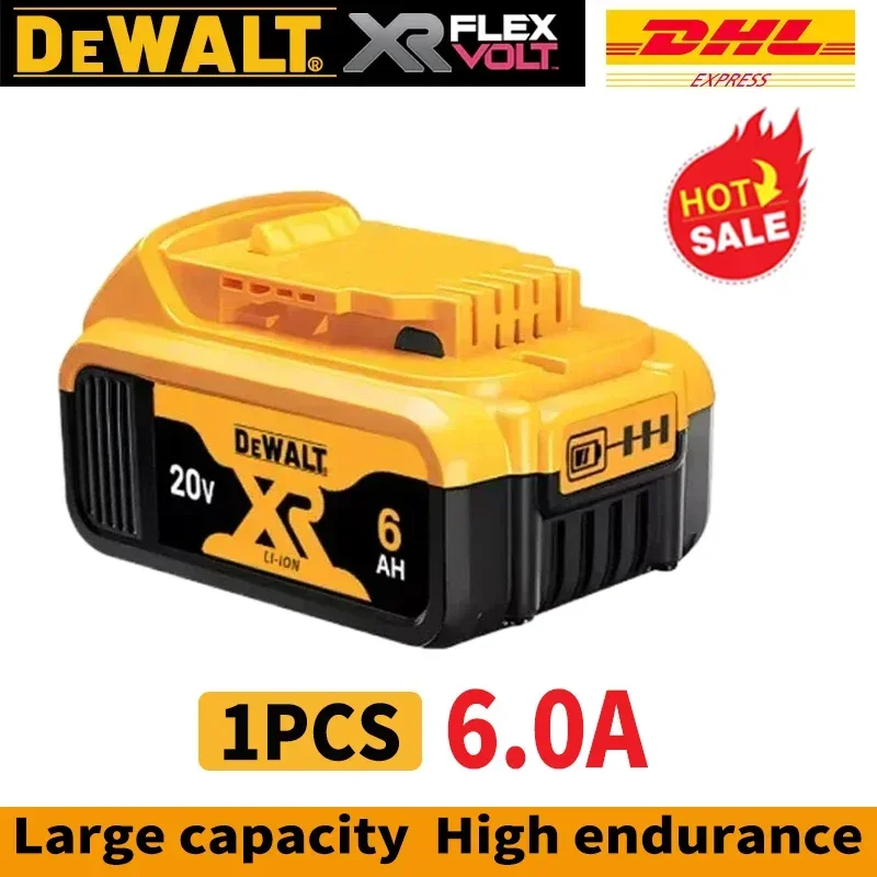 100% Original 20V 5Ah 6AhBattery Compatible DeWalt... – Grandado