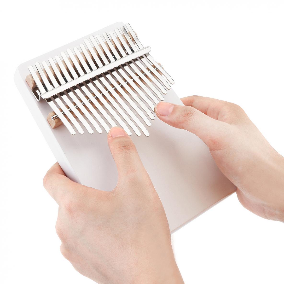 17 tangenter tumpiano kalimba solid single board f... – Grandado