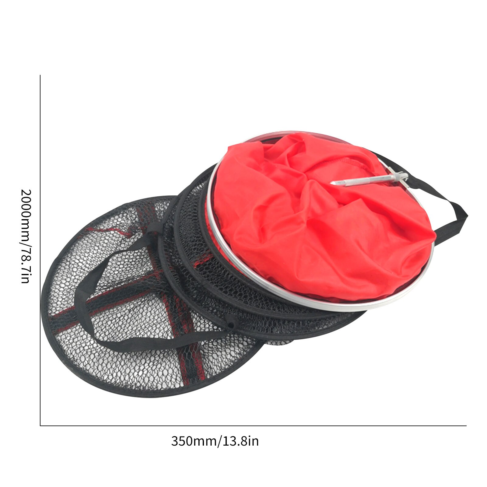 Aluminum Fishing Net Collapsible Floating Wire Fis... – Grandado