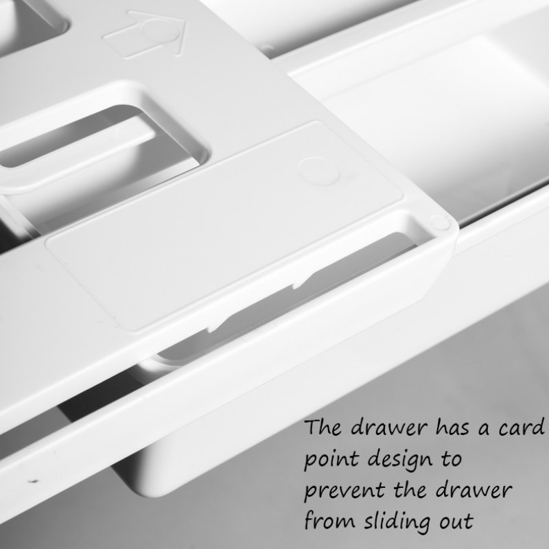 Verborgen Tafel Onder Plak Plastic Desk Organizer ... – Grandado