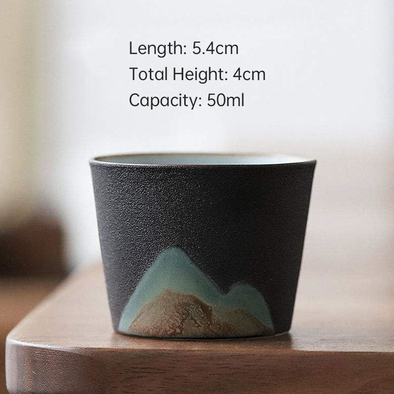 Chinese Ceramic Teacup 50/55ml Crockery Small Hand... – Vicedeal