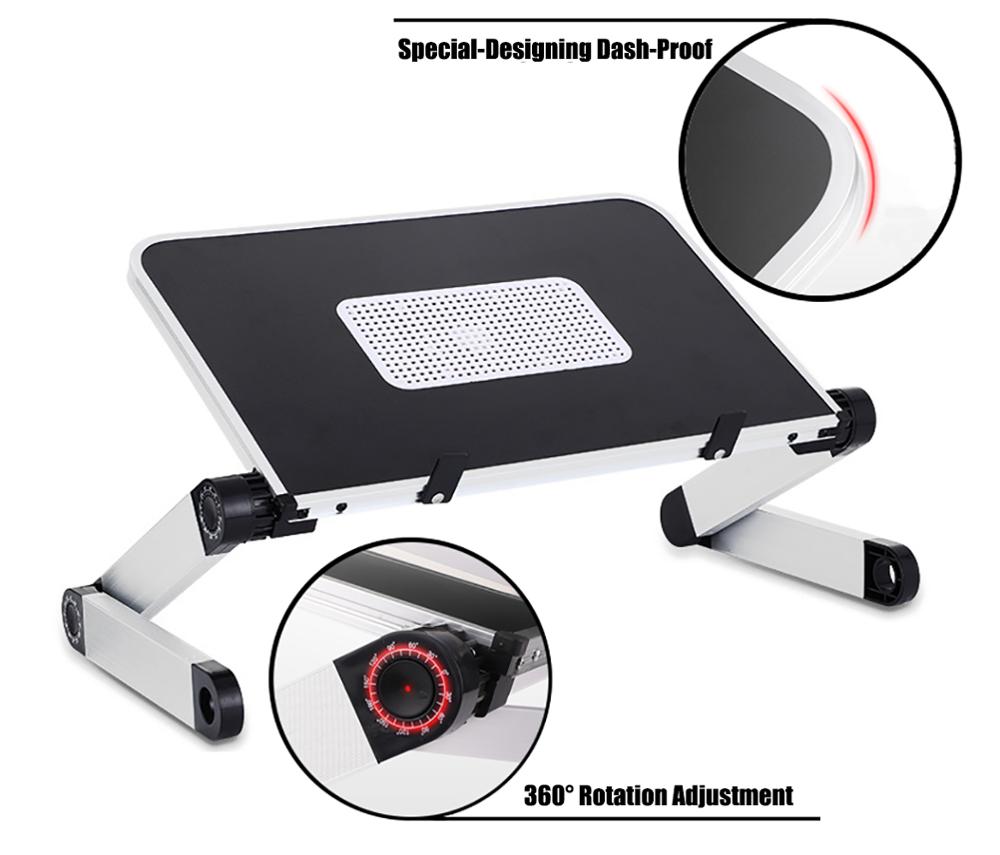 iHopeNu Adjustable Aluminum Laptop Desk Ergonomic ... – Grandado