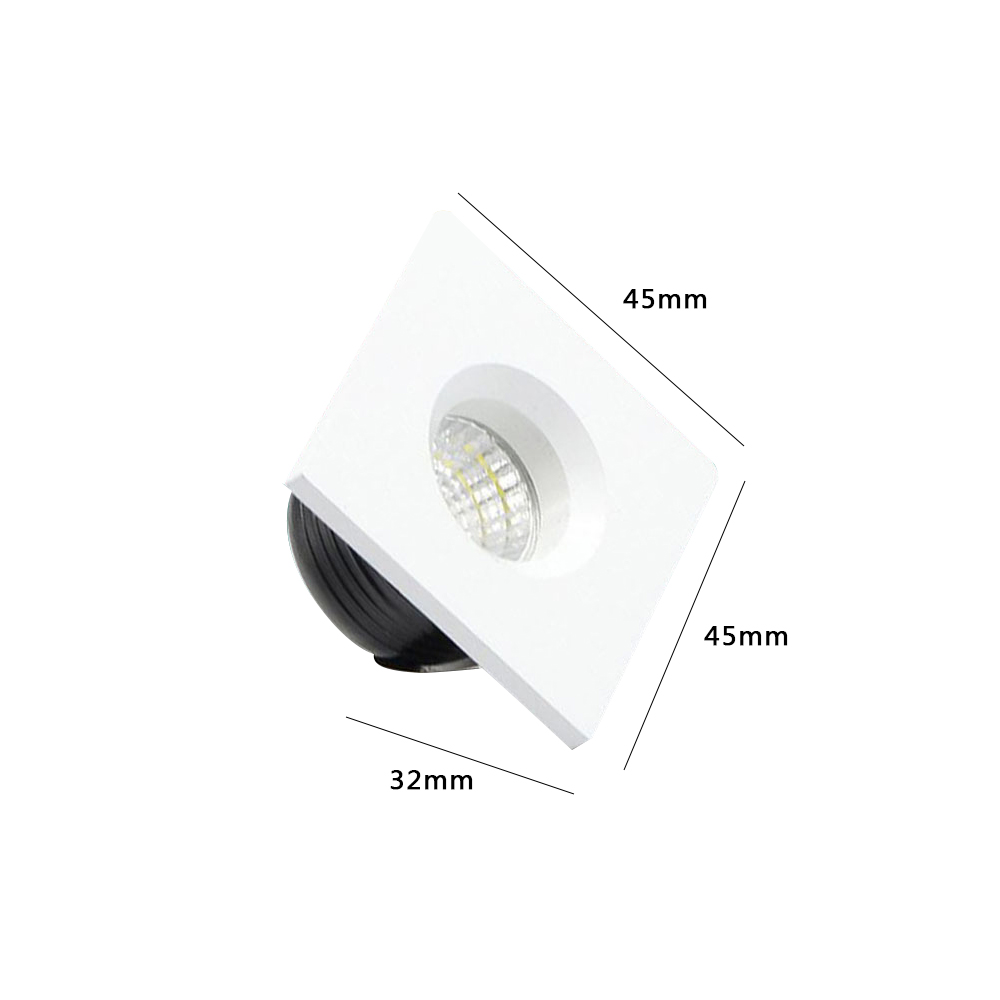 SANDIY Mini Spotlight Recessed Cabinet Spotlight 3... – Grandado