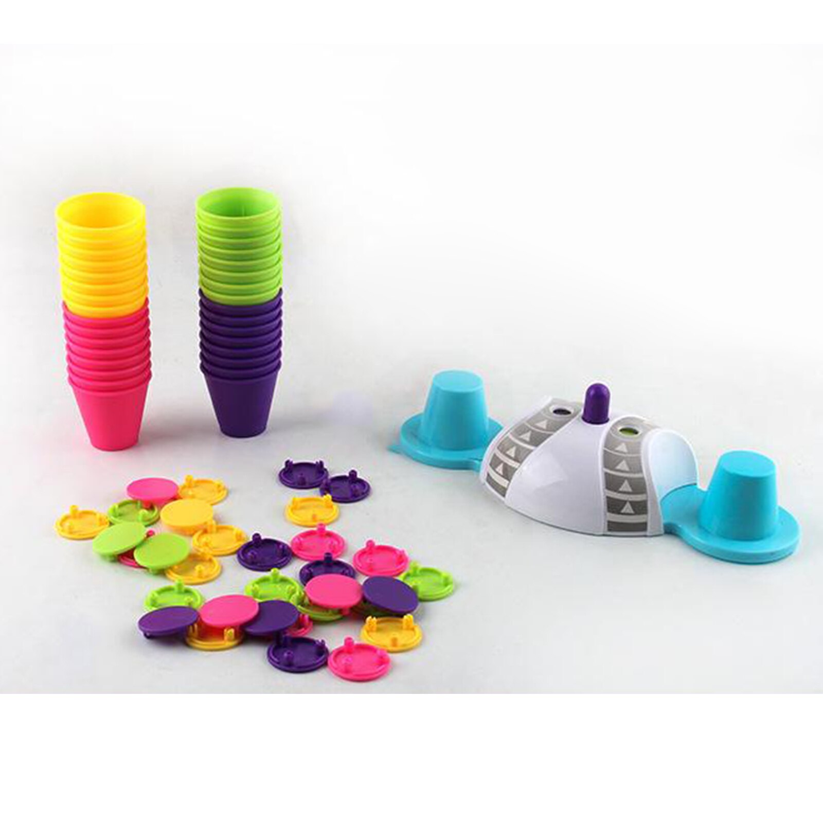 Colorful Stacking & Nesting Cups - 32 Cups Fun Col... – Grandado