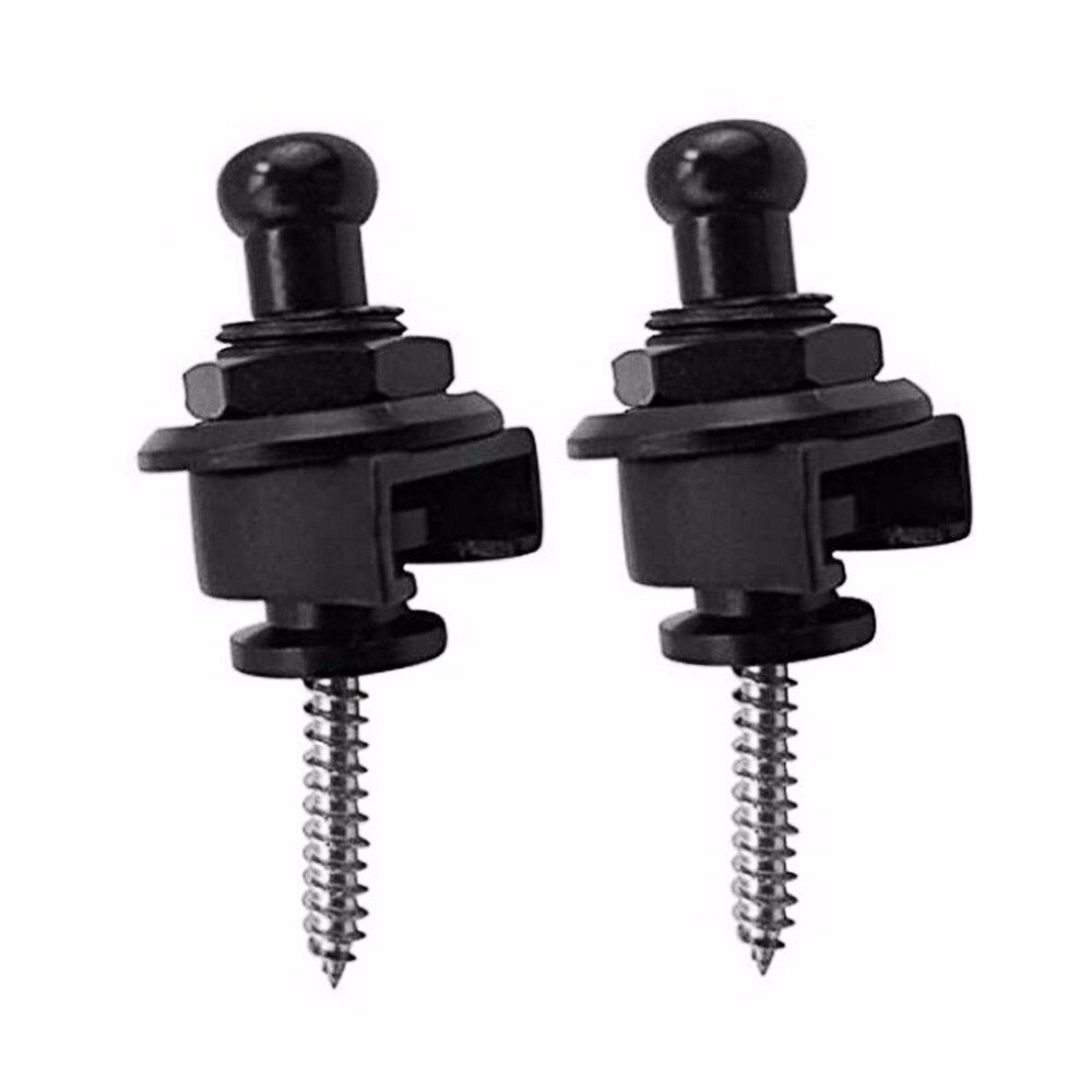 2 pièces une paire de guitare basse sangle boucle ... – Grandado