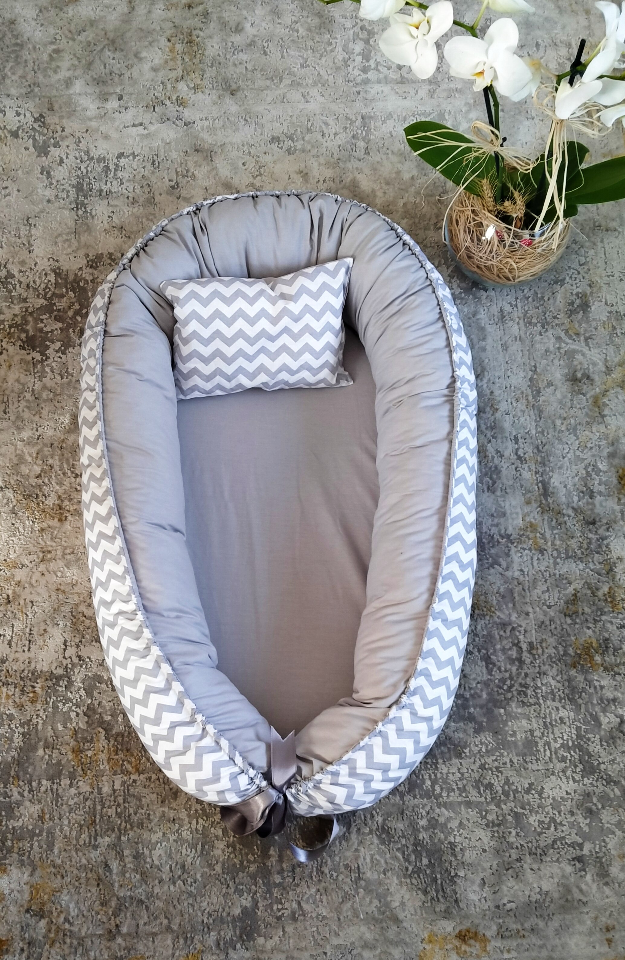 100% Cotton Baby Lounger Nest – Vicedeal