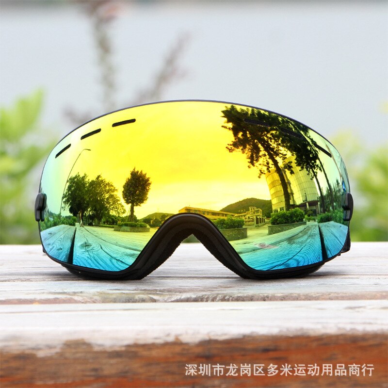 Comma Large Spherical Double Layer Anti-fog Ski Go... – Grandado