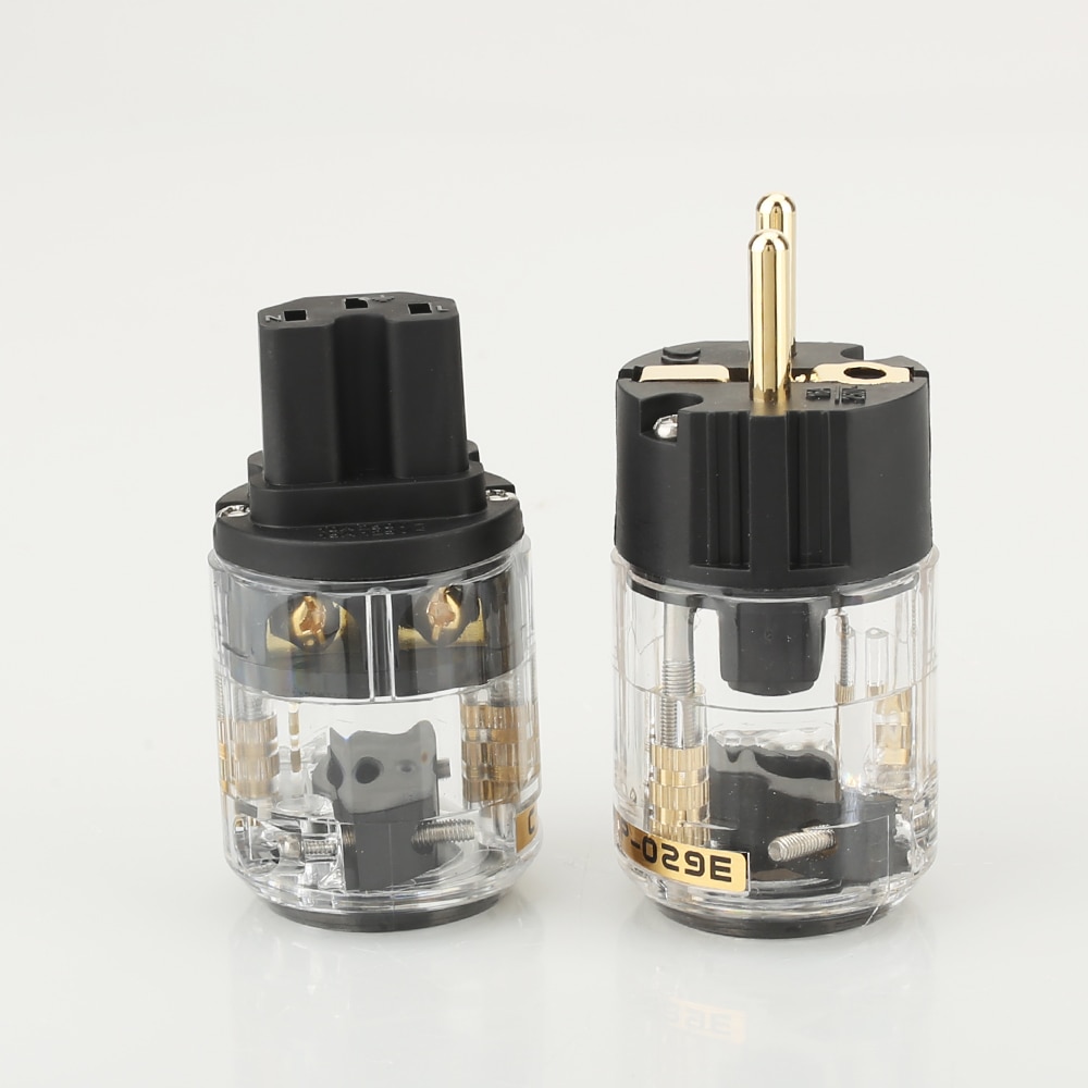 Pair P029E+C029 EU Power Plug IEC Female Power Con... – Vicedeal