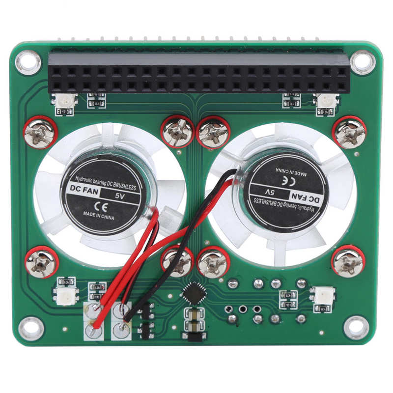 Dual Cooling Fan Transparent Heatsink Cooler Radia... – Grandado