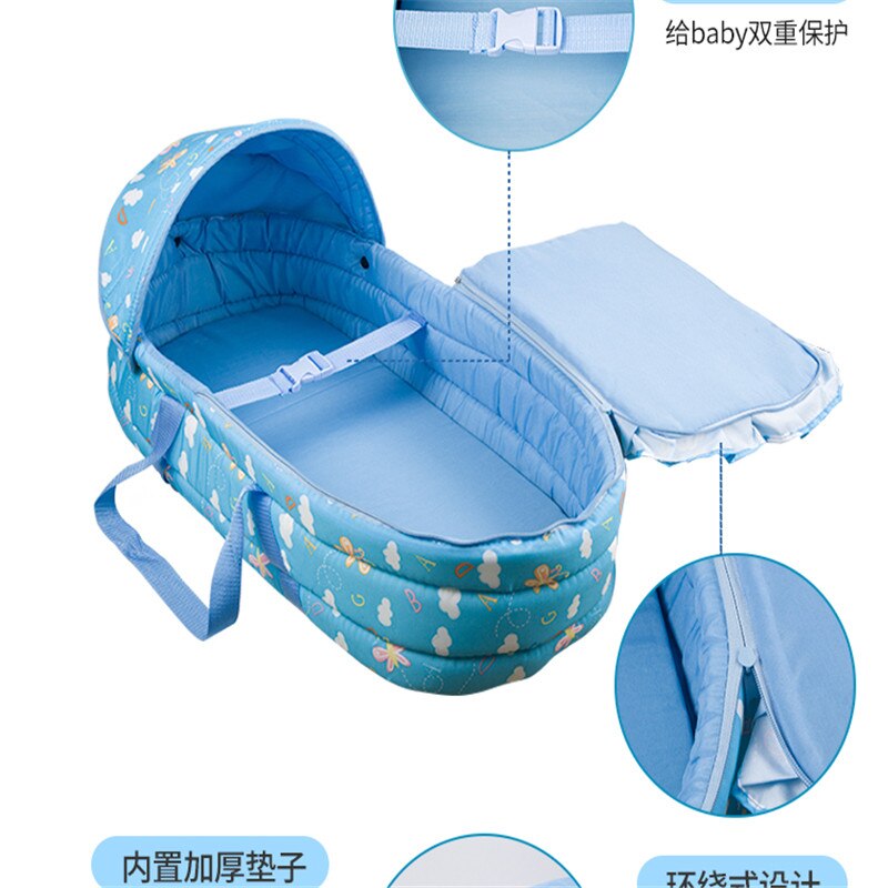 Infant Basket Going Out Portable Cradle Sleeping B... – Grandado