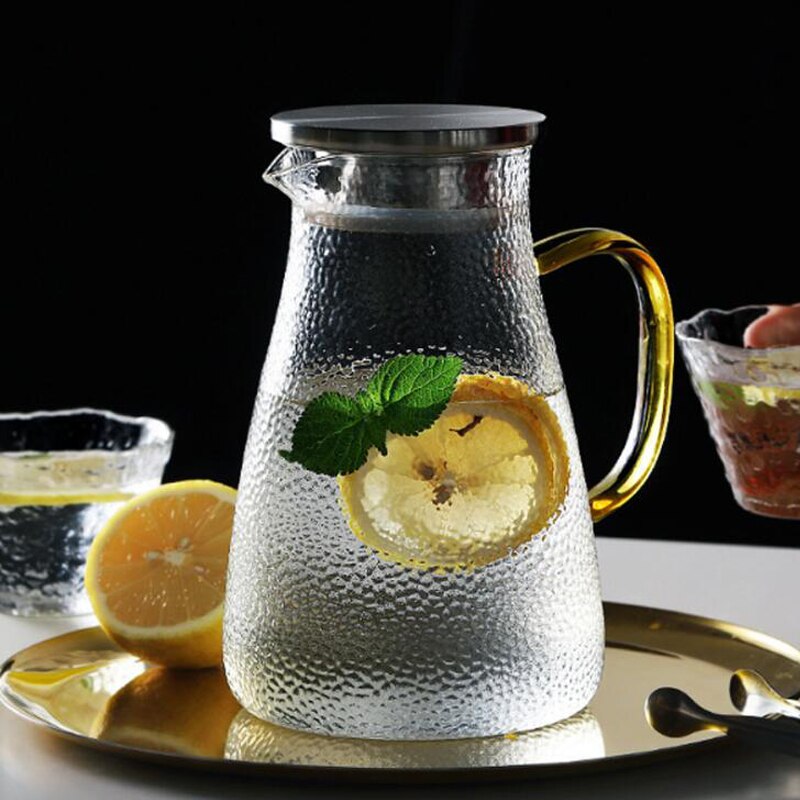 Glas Water Pot Sap Limonade Jug Bloem Thee Pot /Ko... – Vicedeal