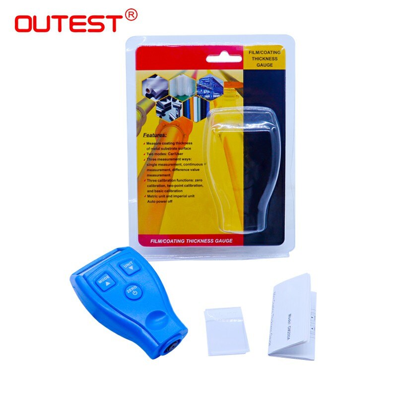 OUTEST Paint Film Meter Tester Coating Measure Thi... – Grandado