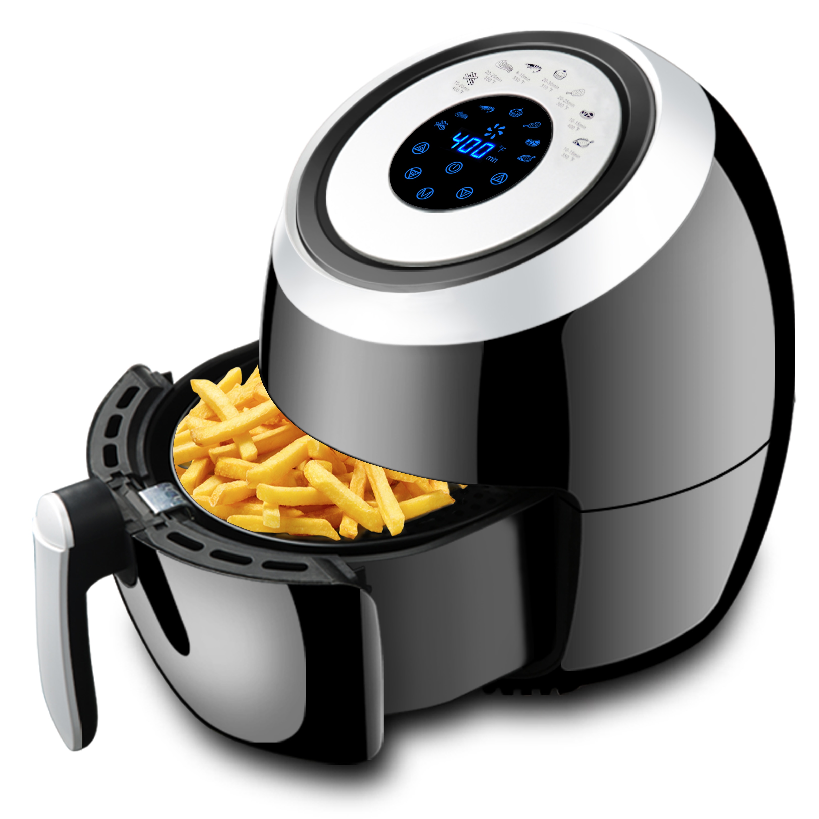 3.6L Digital Air Fryer Electric 7 Program Function... – Vicedeal