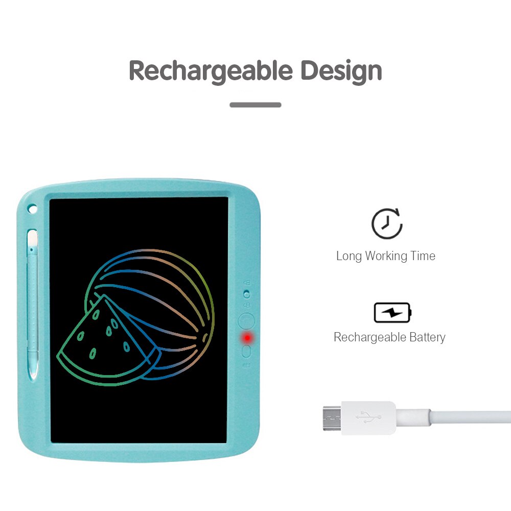 LCD Writing Tablet 9 Inch Partly Erasable Pressure... – Grandado