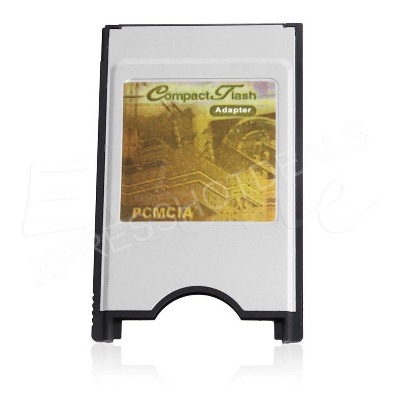 PCMCIA Compact Flash Disk Memory CF Card Reader Ad... – Grandado