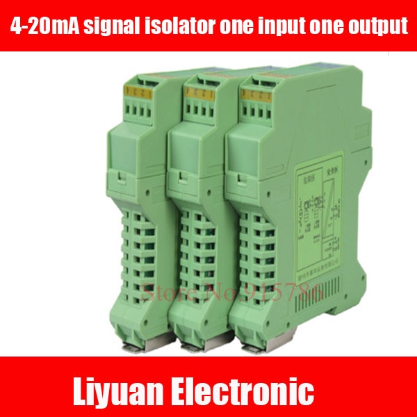1pcs 4-20mA signal isolator / one input one output... – Grandado