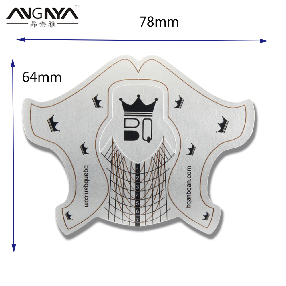 Wit Legering Nail Forms Nail Uitbreiding Formulier... – Vicedeal