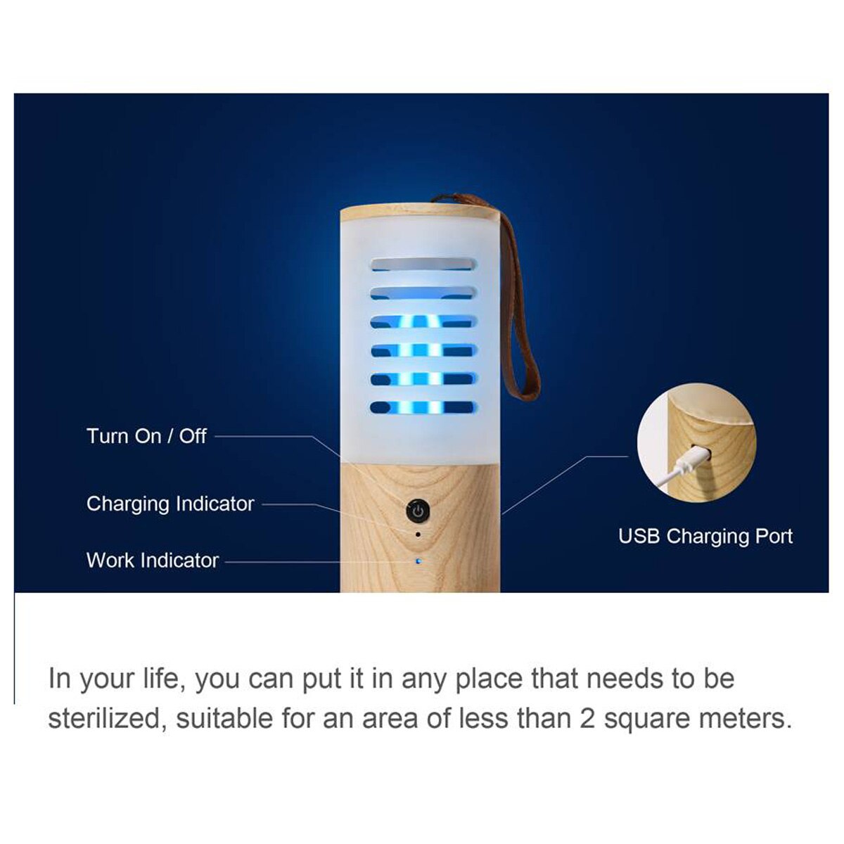 2.5W UVC Germicidal Lamp Ozone Influenza Sterilize... – Grandado