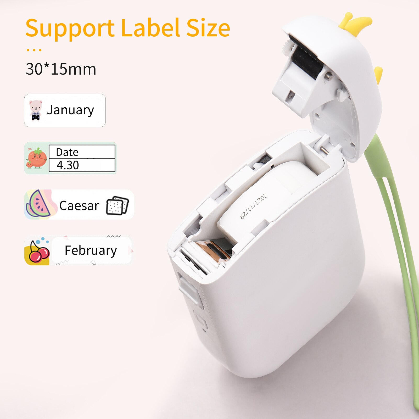 Mini Pocket Thermal Label Printer All in One Label... – Grandado