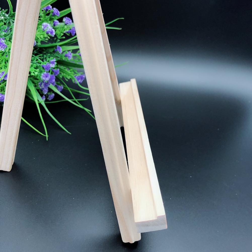 Painting Display Stand Foldable Wooden Triangle Ea... – Grandado