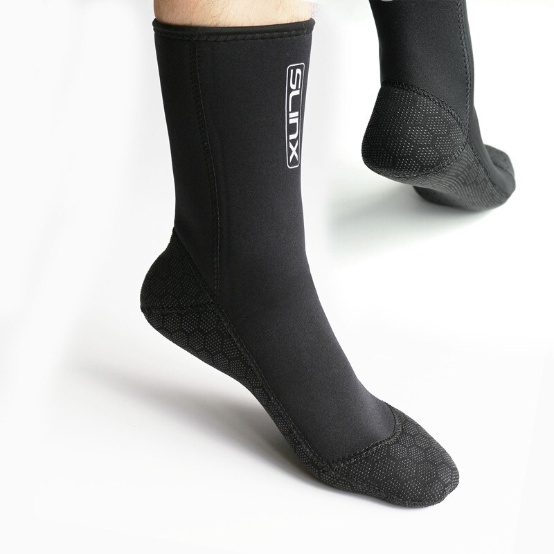 SLINX 1 Pair 3mm Neoprene Non-slip Diving Socks Sw... – Grandado