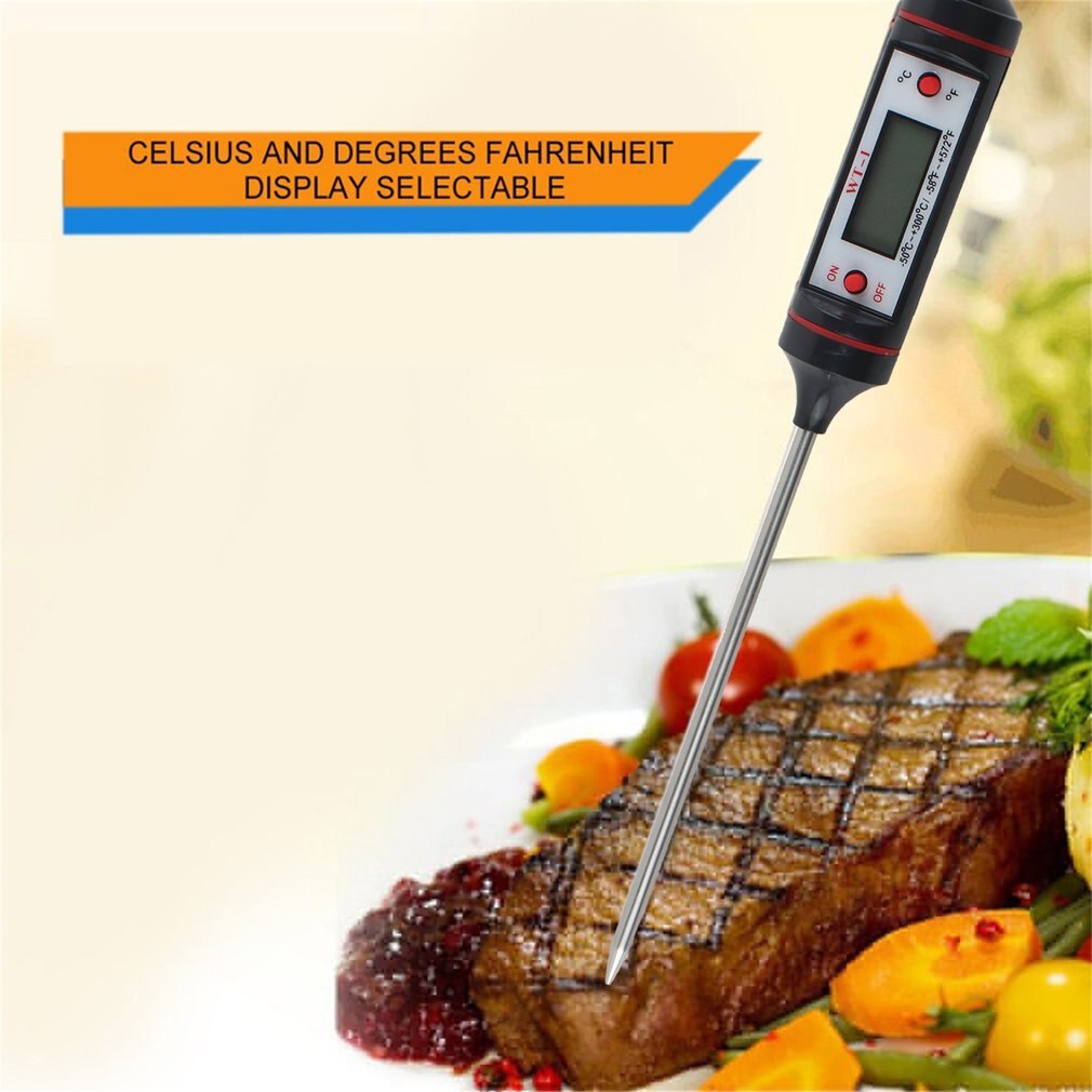Kitchen Digital BBQ Baking Food Thermometer Meat C... – Grandado
