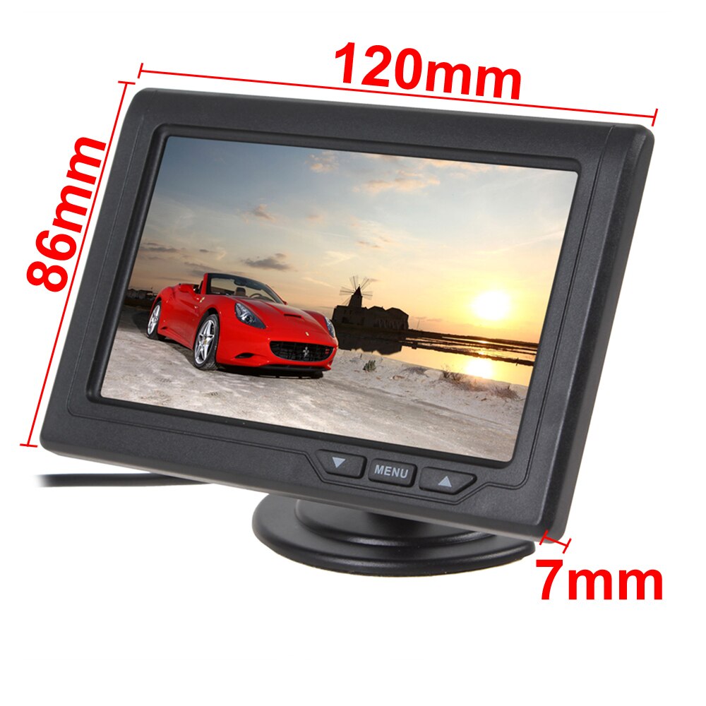 4.3 Inch Car Monitor 480 x 272 Digital Color TFT L... – Vicedeal