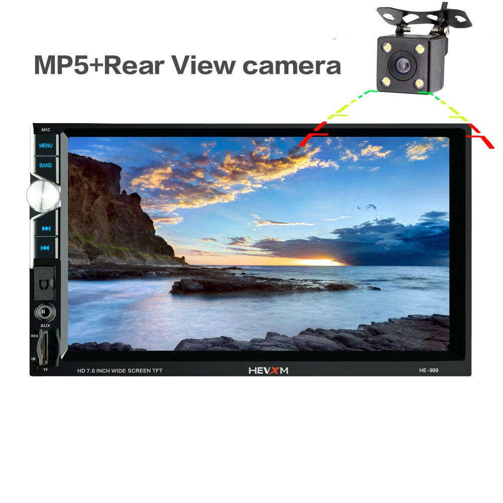 Car Radio HD 7" Touch Screen Stereo Bluetooth 12V ... – Grandado