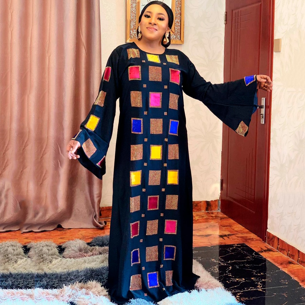 MD Autumn African Dresses For Women Ankara Dashiki... – Grandado