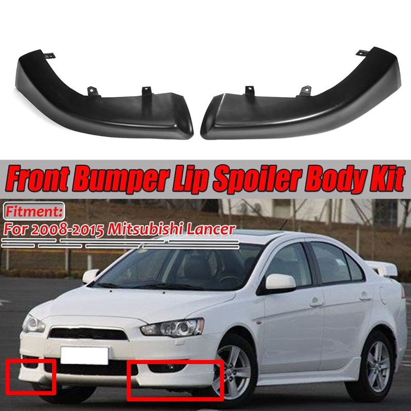 AU04 -2Pcs Car Front Bumper Splitter Lip Spoiler B... – Grandado