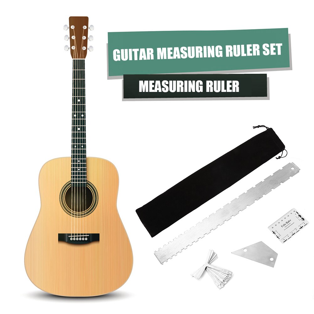 Guitar Luthier Measuring Tools Kit with String Act... – Vicedeal
