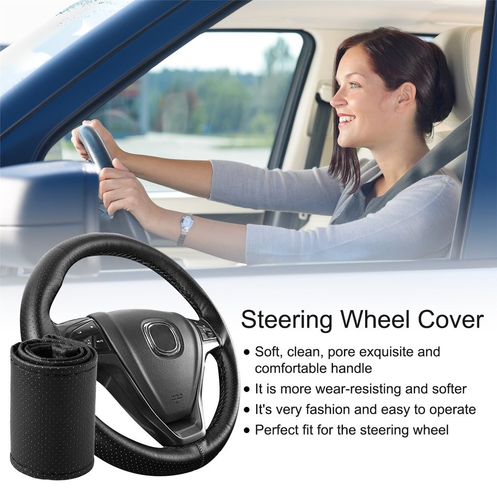 Universal Pu Leer 36-38Cm Diametercar Auto Stuurho... – Vicedeal
